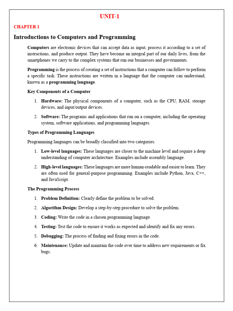 Problem Solving Using (CH-1) | PDF | Assembly Language | Computer Data Storage