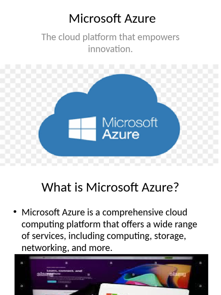 cloud computing platform - microsoft azure | PDF | Microsoft Azure | Cloud Computing