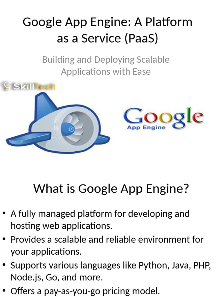 cloud computing platform - google app engine | PDF | Cloud Computing | Web Application