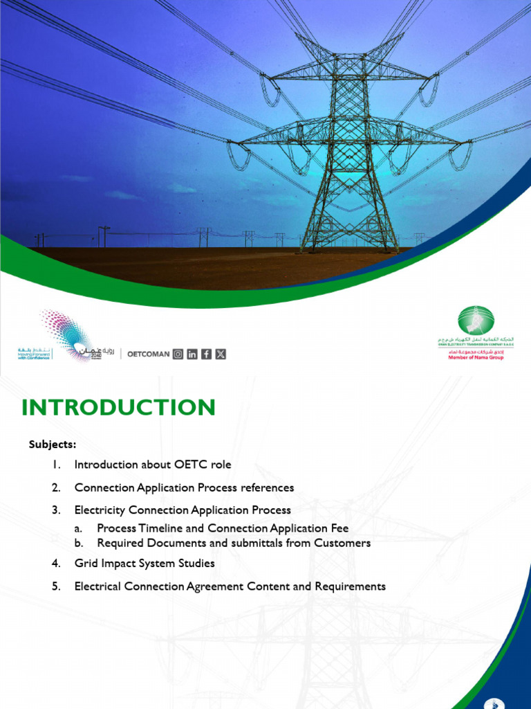 OETC - Connection Application-2024 | PDF