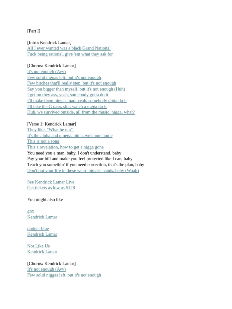 Part I | PDF | Hip Hop