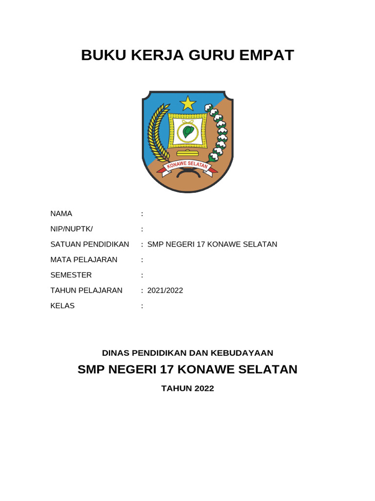 Buku Kerja Guru 4 | PDF