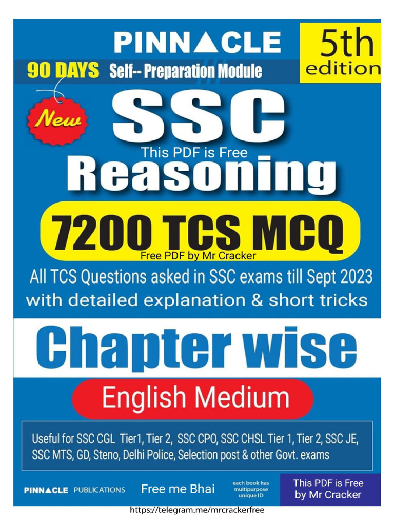 Pinnacle Reasoning 5th Edition (English) | PDF