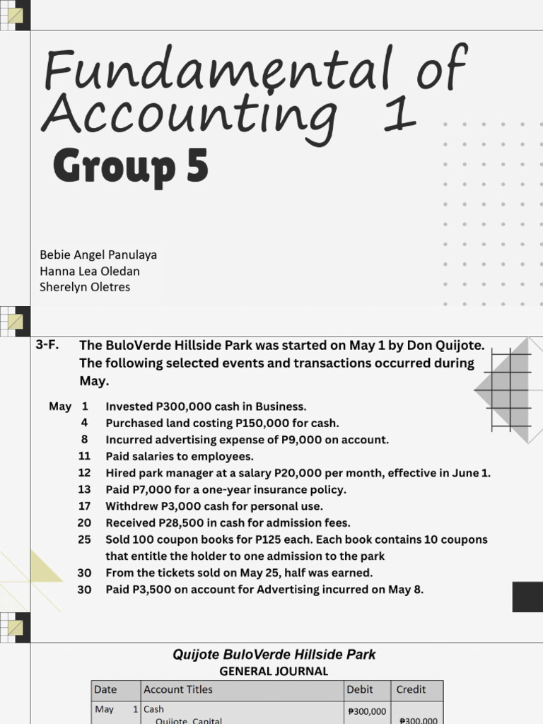 Accounting T Accounts | PDF