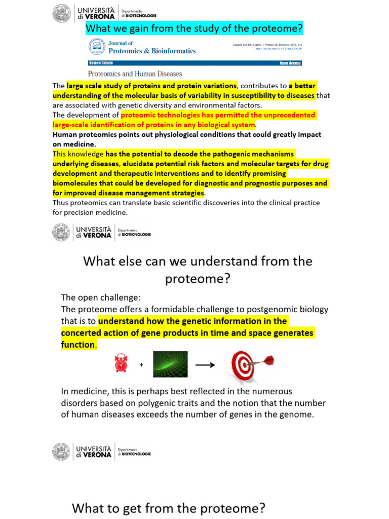 Functional Proteome Intro - 2 | PDF | Proteomics | Proteins