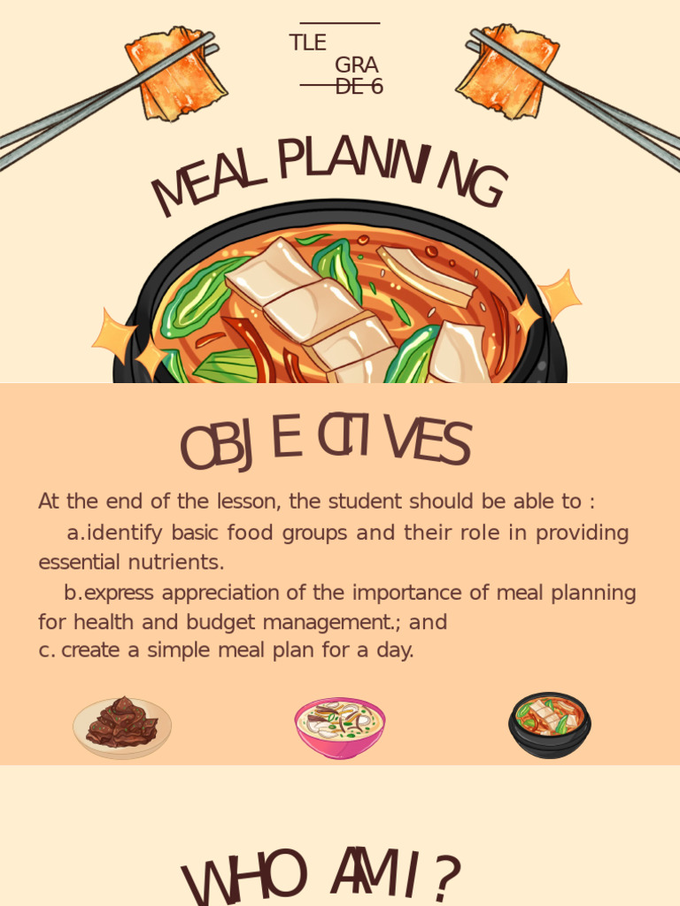 Meal Planning | PDF | Foods | Pasta