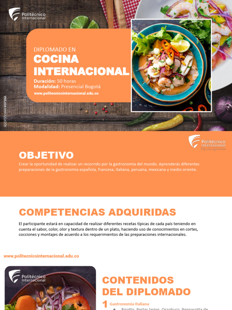 Cocina Internacional | PDF