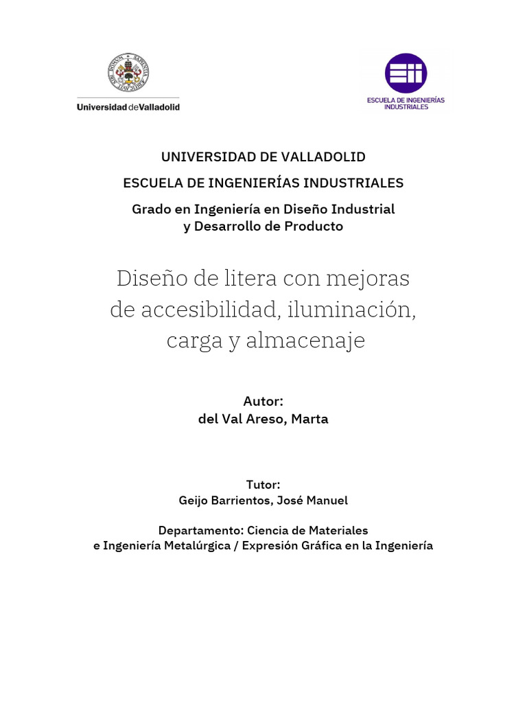 TFG-I-1755 | PDF | Tornillo | Colchón