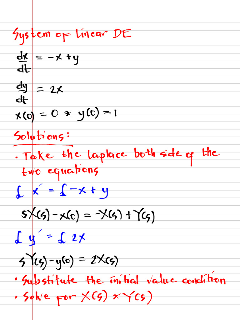 12.system of Linear Equation | PDF