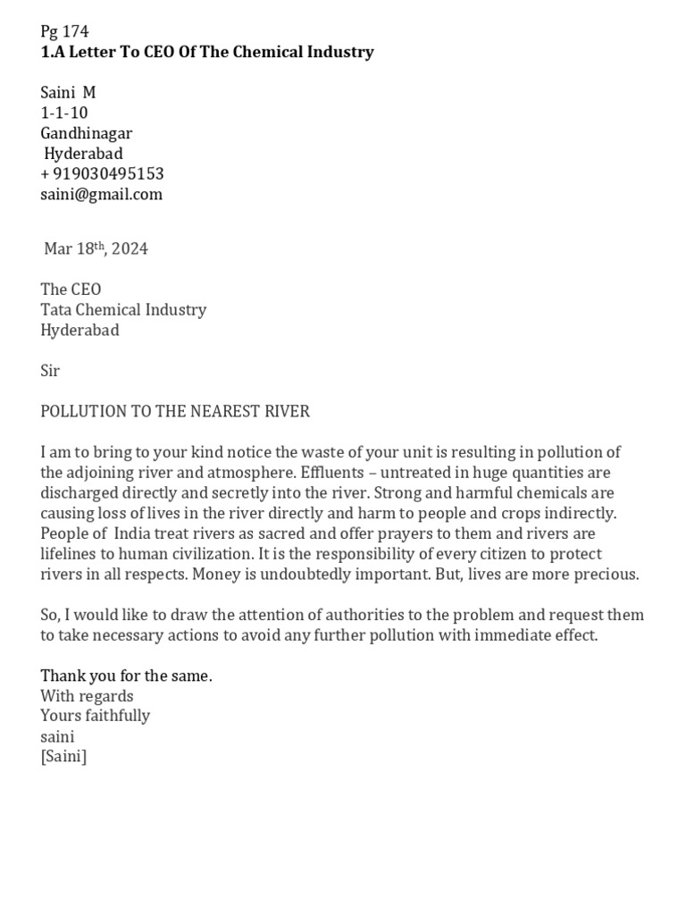 17] Letter Writing....2024 | PDF