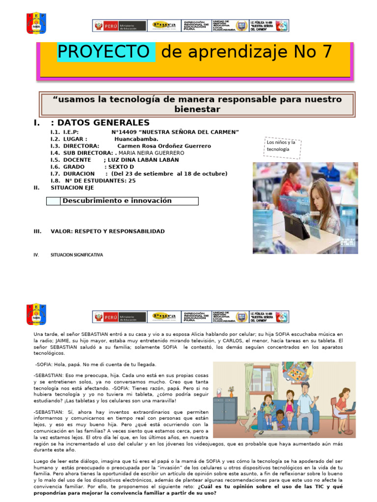 Experiencia #7 de Las Tics | PDF | Geometría | División (Matemáticas)