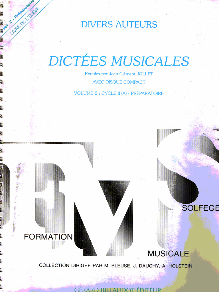 Dictées Musicales | PDF