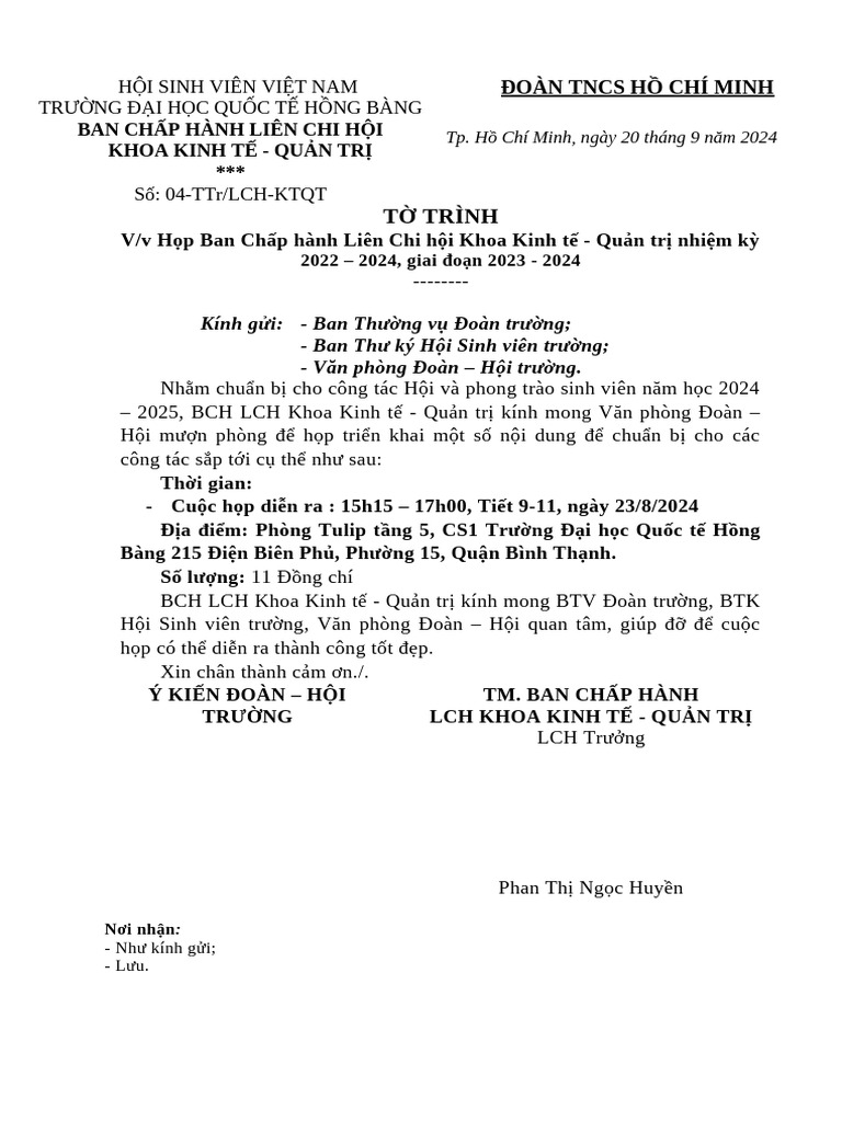 To-Trinh-So-04 LCH | PDF