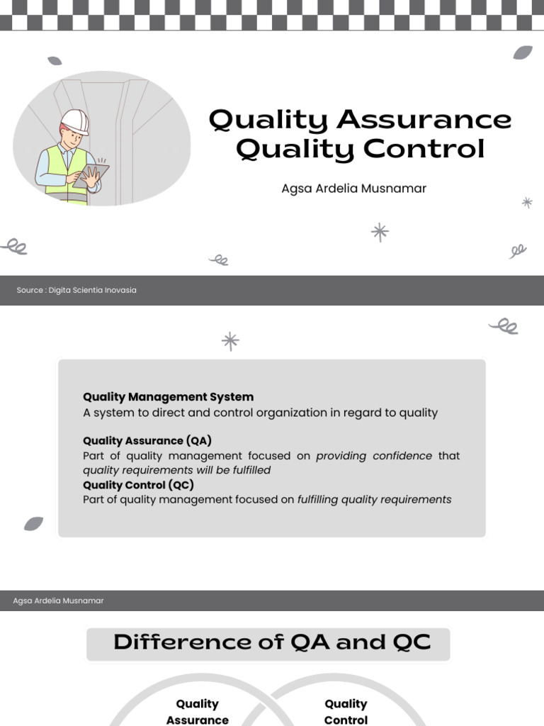 Qa QC | PDF | Quality Assurance | Quality Management