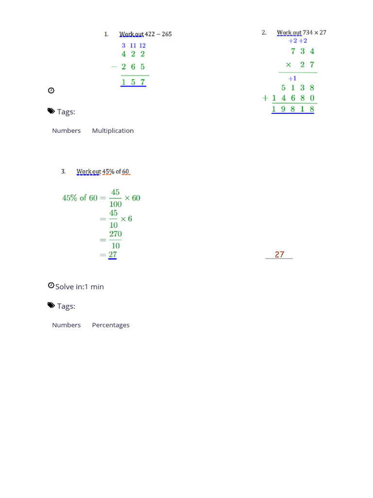 Withington Girls School 11+ (11 Plus) Maths Sample Paper 2022 Solved ...