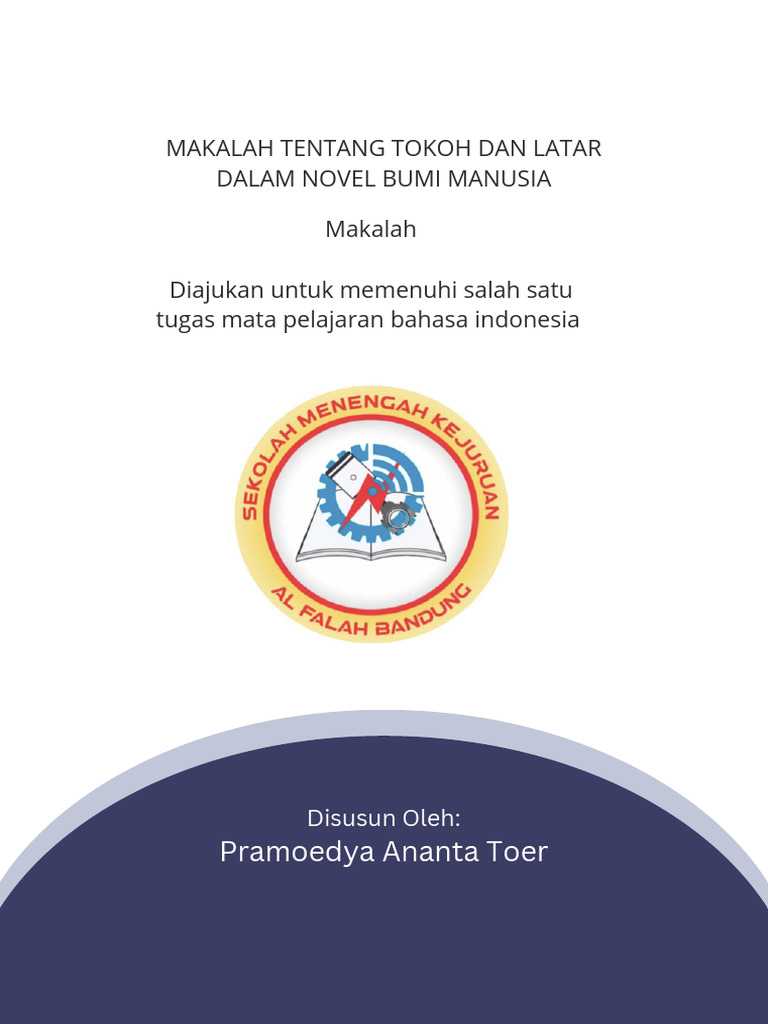 Putih Biru Modern Geometris Cover Modul Alur Pembelajaran Dokumen A4.PDF | PDF