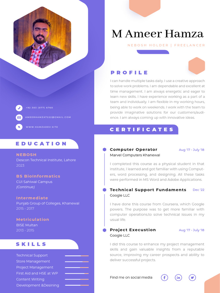 Ameer Hamza Latest Resume December_23 | PDF