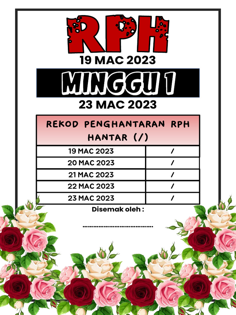 03-Divider RPH - Kump.a - Merah | PDF