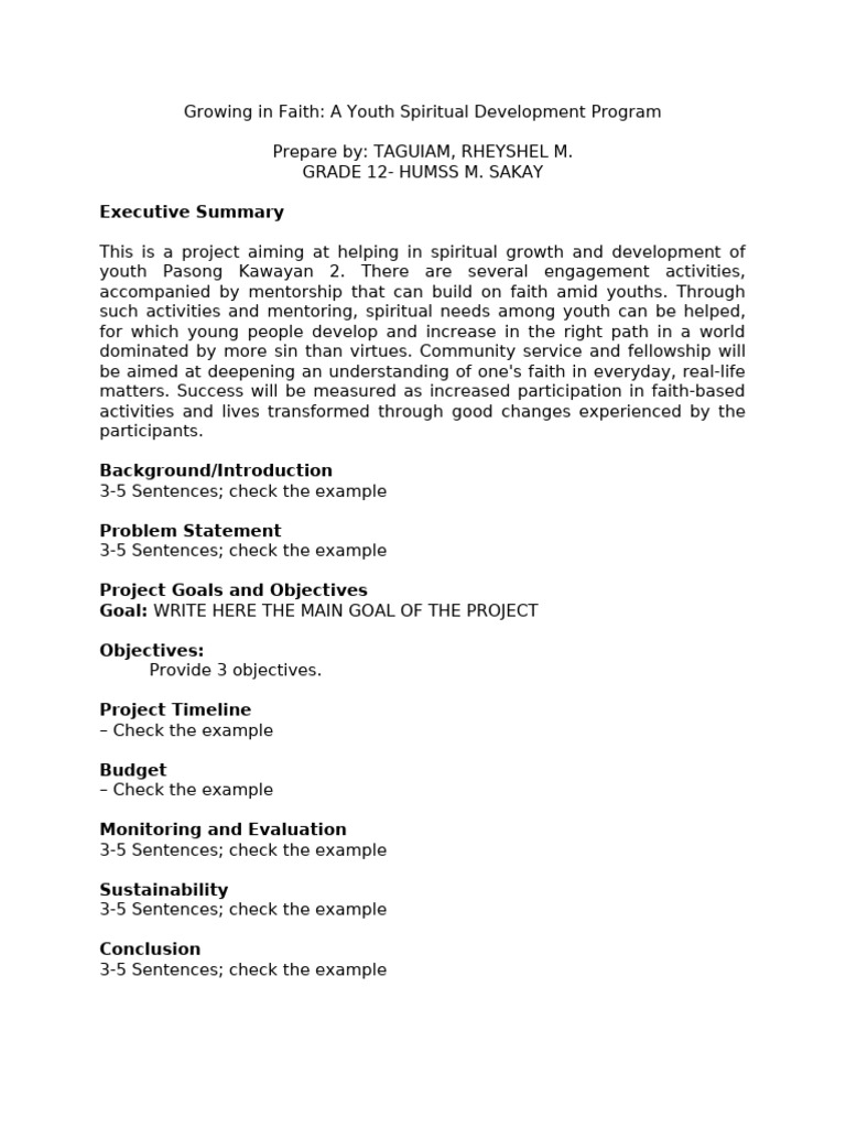 Pt 4 Cesc Project Proposal Individual (1) | PDF