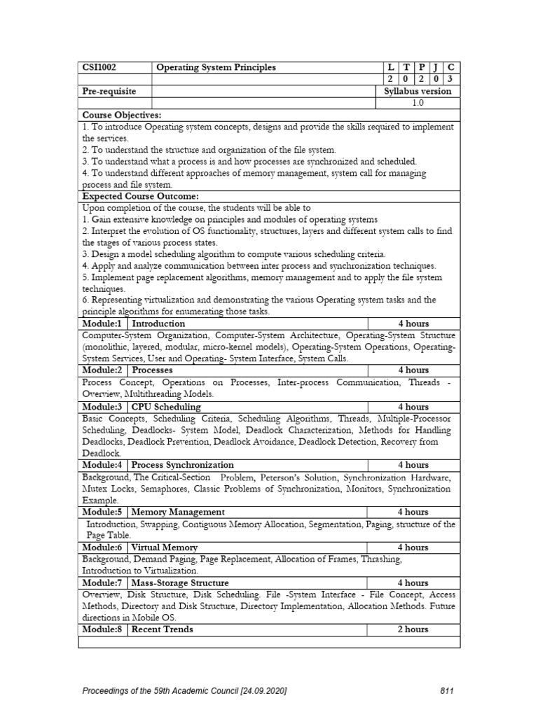 Csi1002 - Operating-System-Principles - Eth - 1.0 - 57 - Csi1002 - 59 Acp | PDF | Process ...
