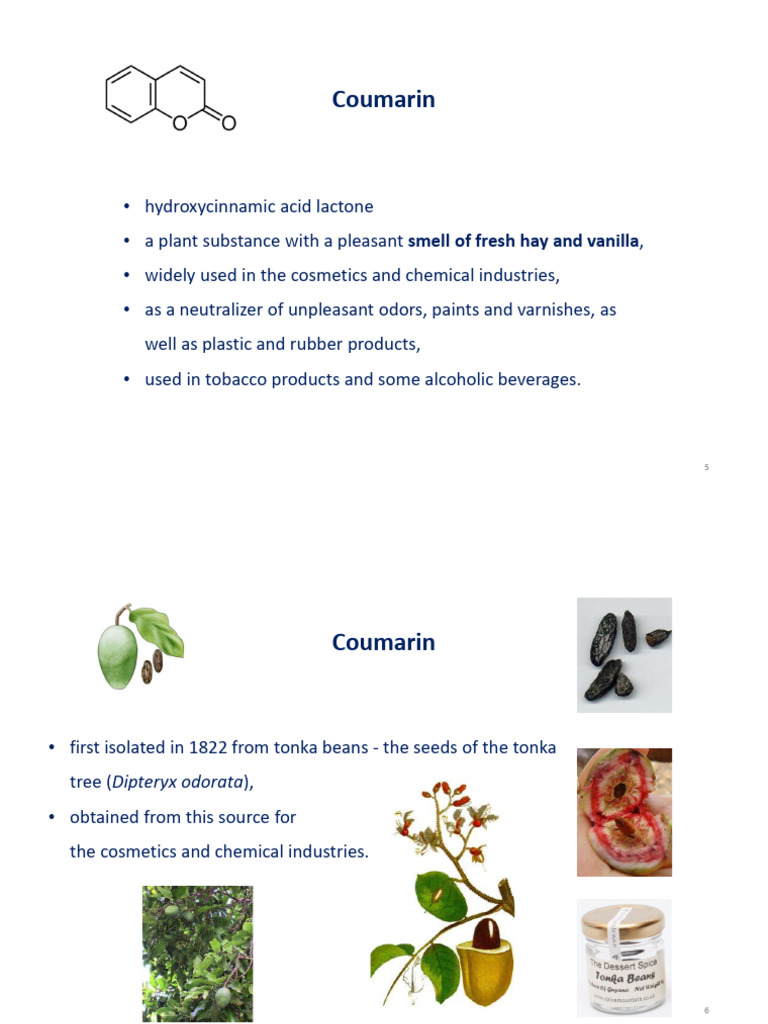 Tema 6 Food Toxicology - Coumarin - Caffeine | PDF | Caffeine | Cinnamon
