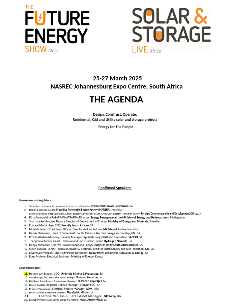 Next-Gen Solar Conference 2025 | PDF | Solar Power | Renewable Energy