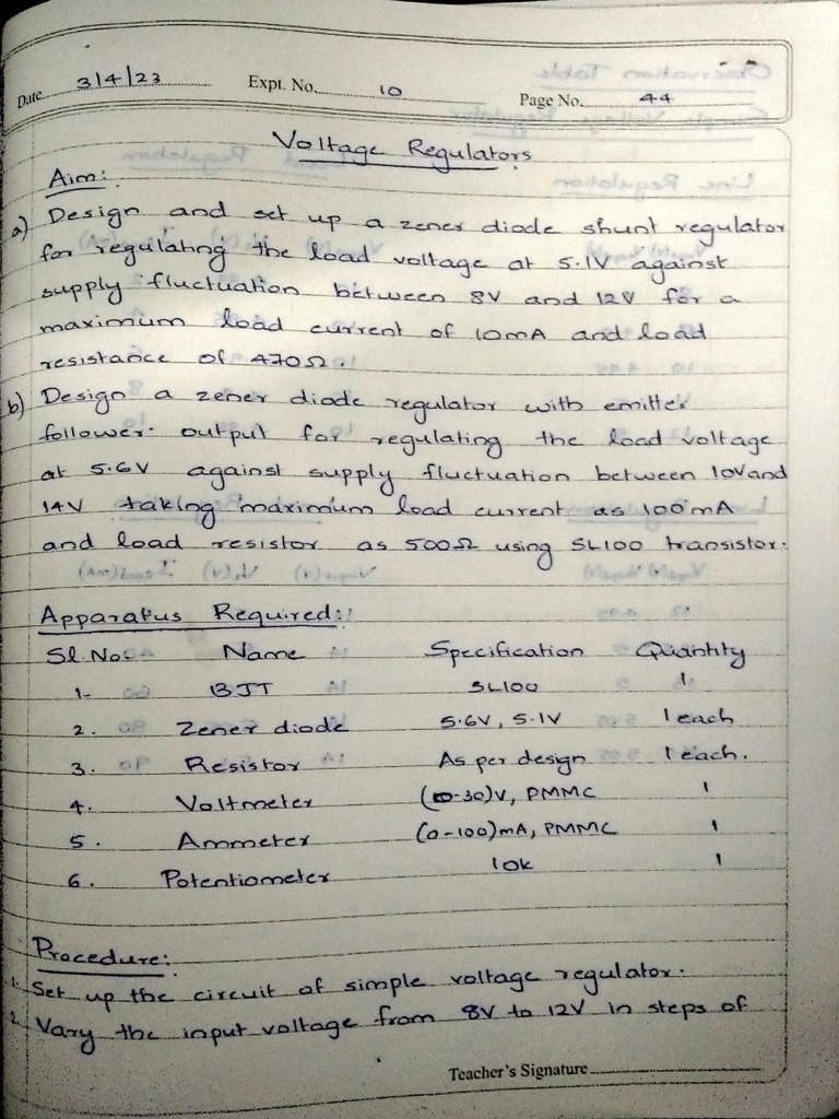Voltage Regulator | PDF
