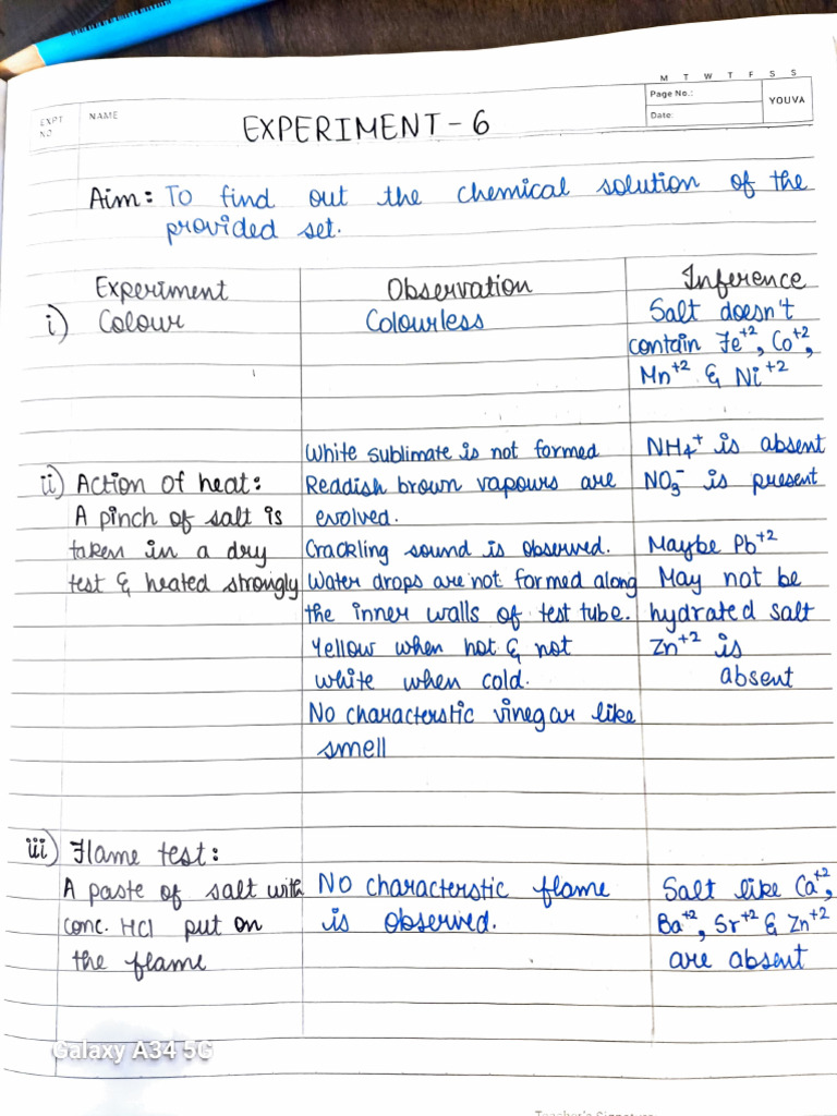Adobe Scan 04-Dec-2024 Chem Journal Hand Written Class 12 | PDF