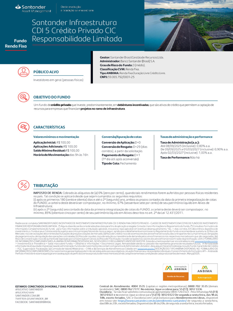 Term Sheet - Infra CDI 5 - Varejo | PDF