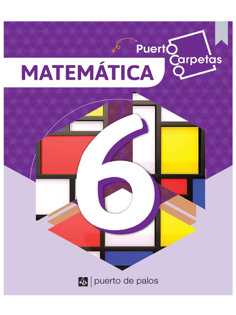 Muestra Puerto Carpetas Matemática 6 | PDF