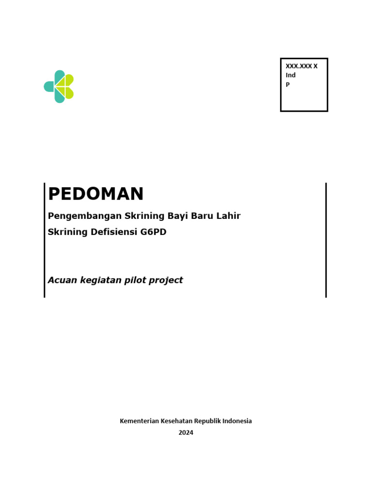 SKRINING G6PD KemenKes | PDF