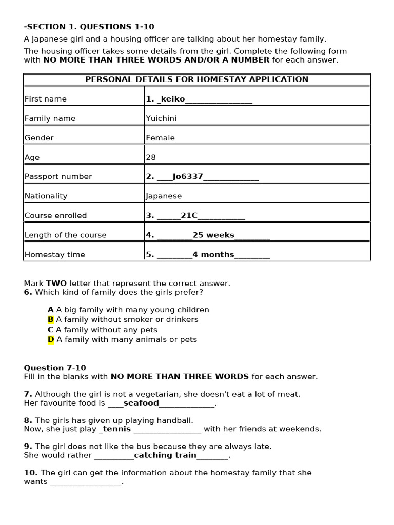 Homestay Application - Yuichini | PDF | Travel Visa