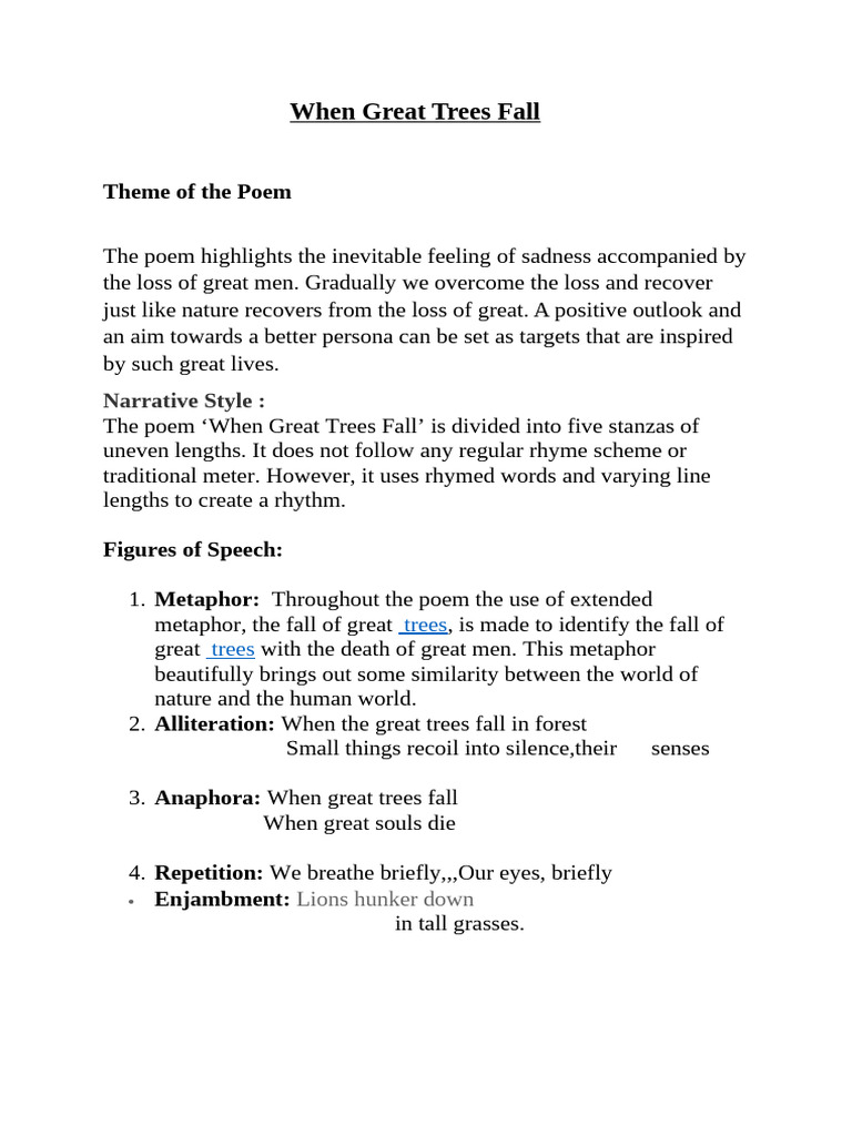 When Great Trees Fall | PDF