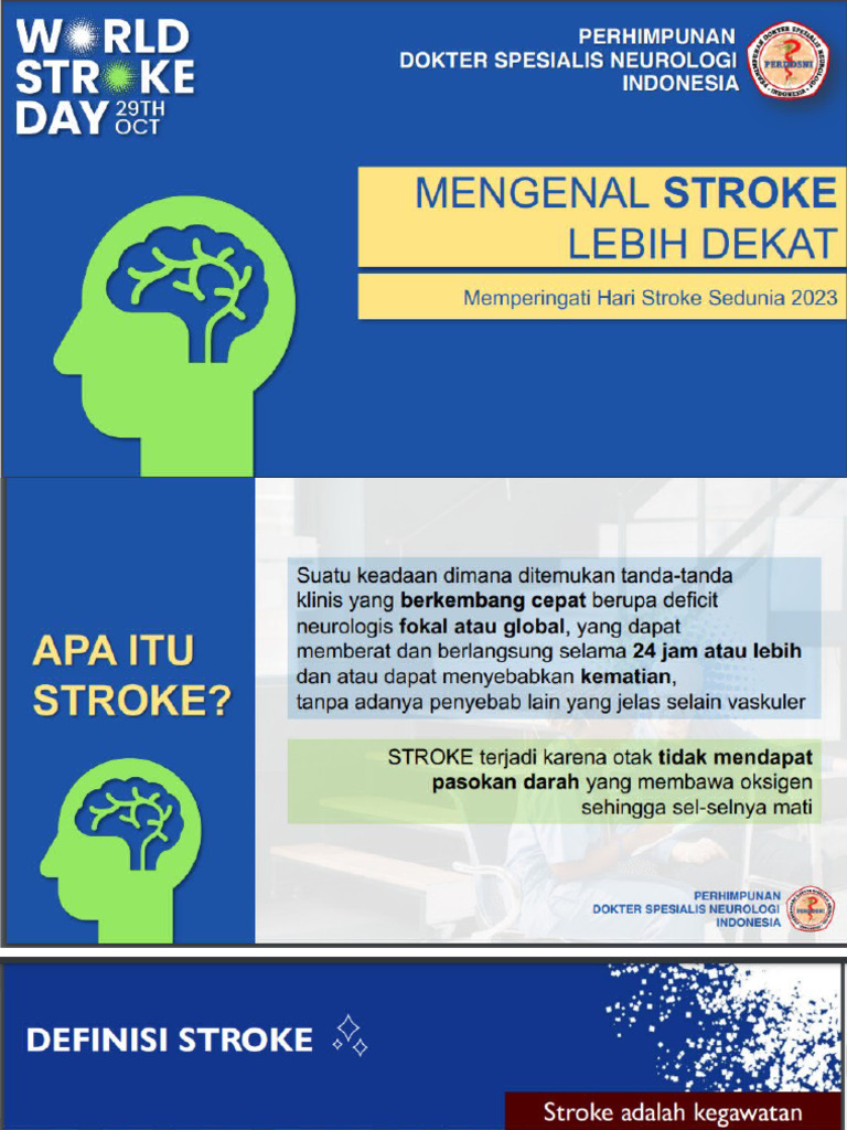 Seminar Stroke | PDF