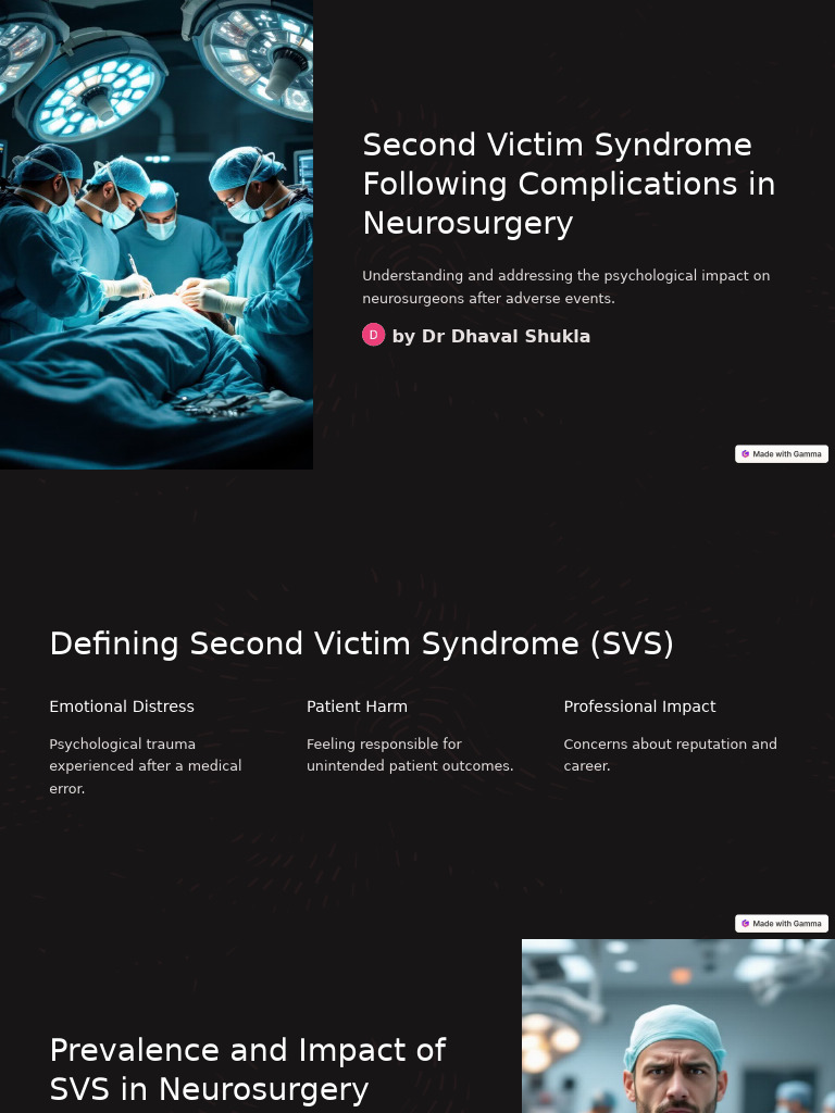 Second-Victim-Syndrome-Following-Complications-in-Neurosurgery | PDF ...