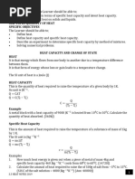 Expt 6 - PHY430 - Specific Heat - Lab Report | PDF | Heat | Temperature