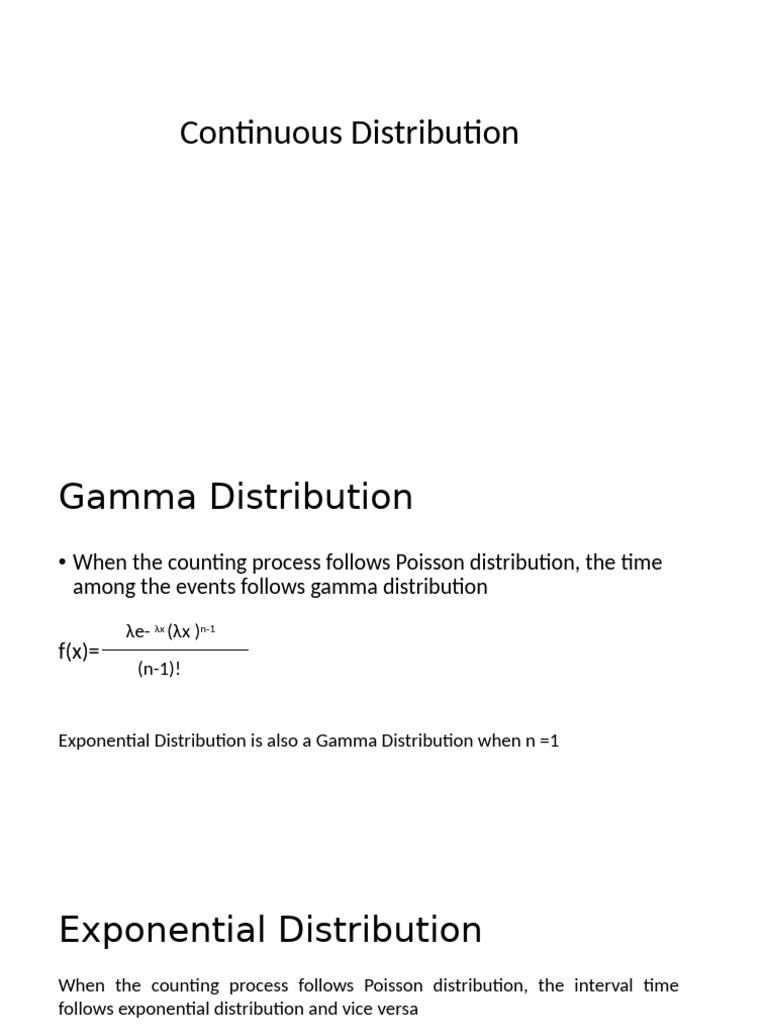 Continuous Probability Distributions | PDF
