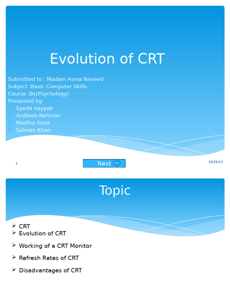 CRT Evolution and Disadvantages | PDF | Electronics | Electricity