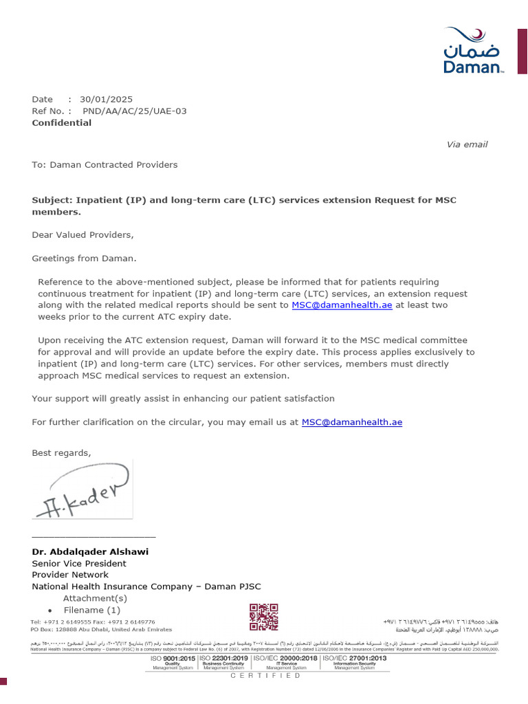 Inpatient (IP) and long-term care (LTC) services extension Request for MSC members-PND_AA_AC_25 ...