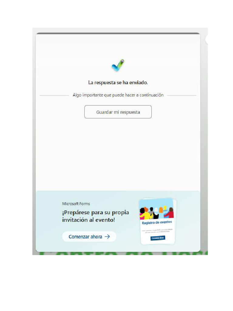 Pantallazo Forms | PDF