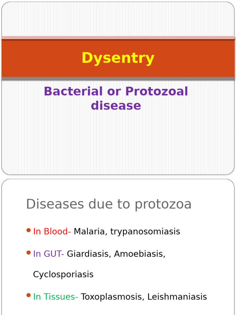 Dysentery: Types and Treatments Explained | PDF | Clinical Medicine ...