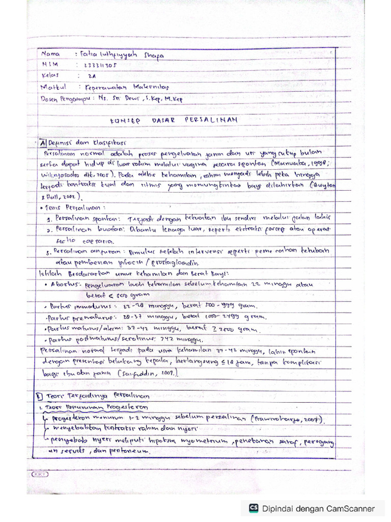 Resume Kep Mater Fatia 2A - Buk Aini | PDF