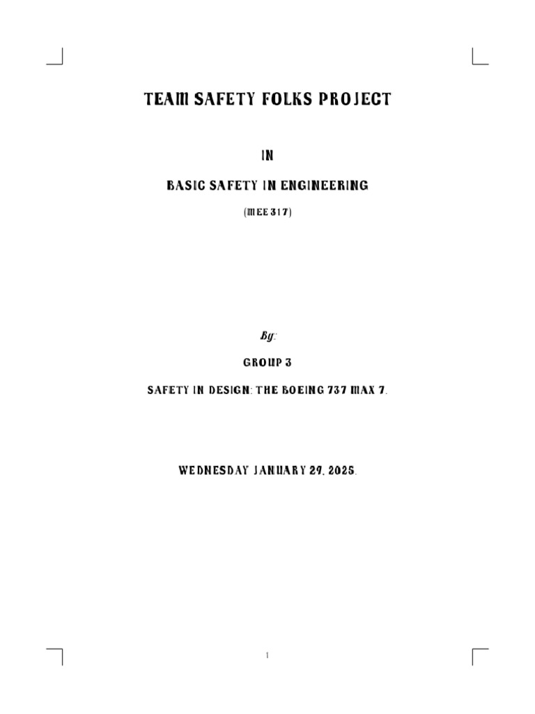 Group 3, Stream 2 MEE 317 | PDF