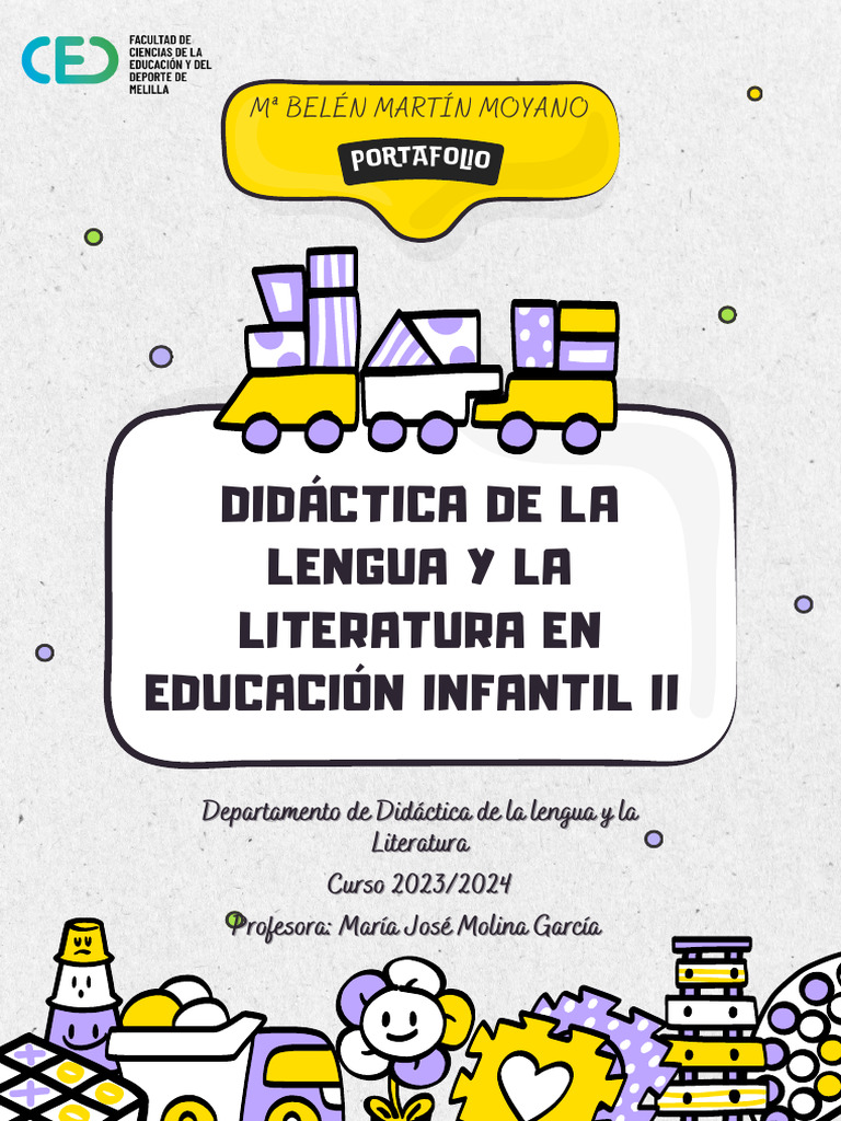 Portada Portafolio Lengua Ii | PDF