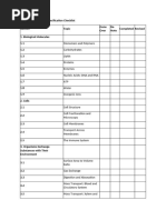 Edexcel A Level Biology Topic Checklist | PDF | Biology | Cell (Biology)