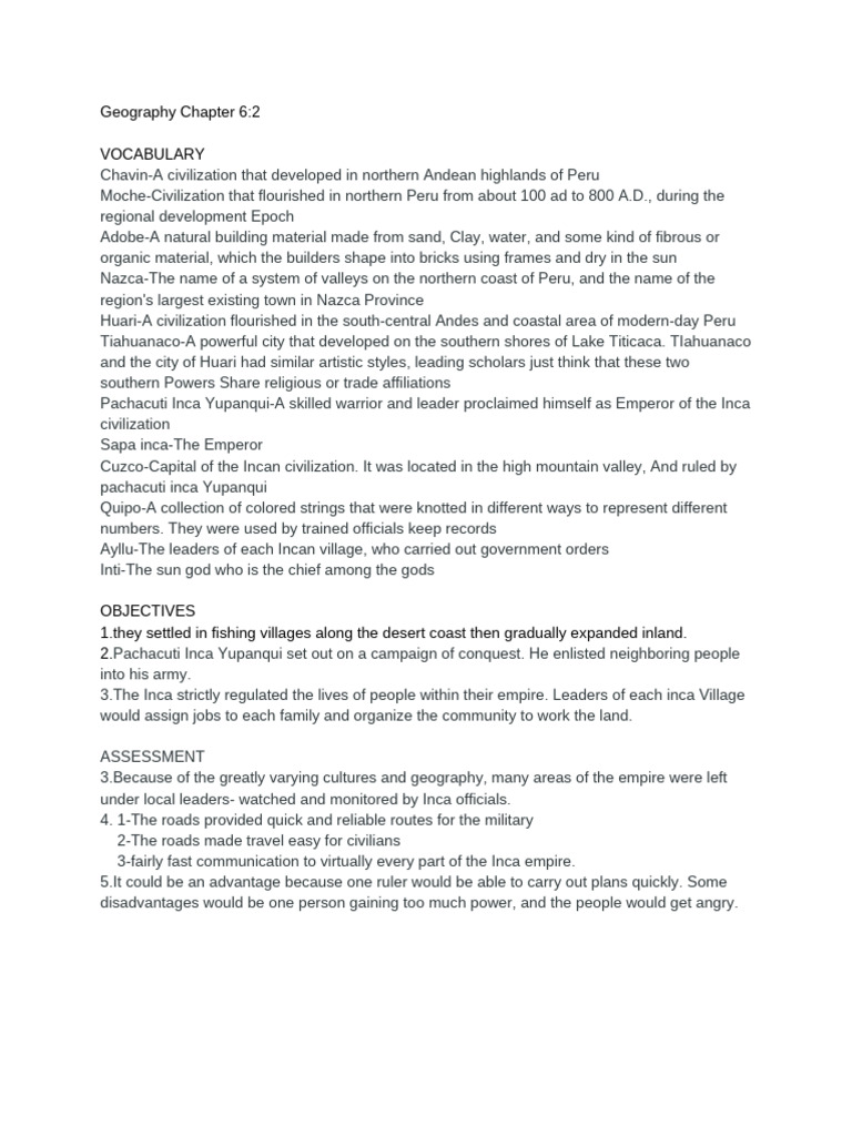 Geography Chapter 6_2 | PDF