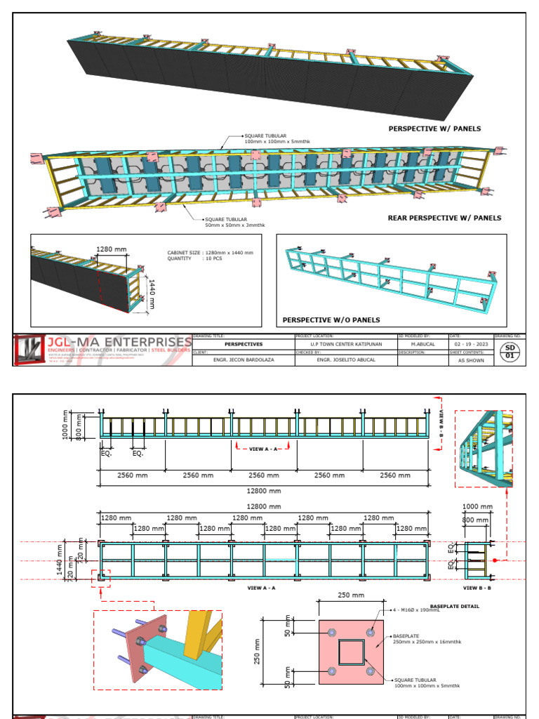 Cabinet Design Specifications and Plans | PDF