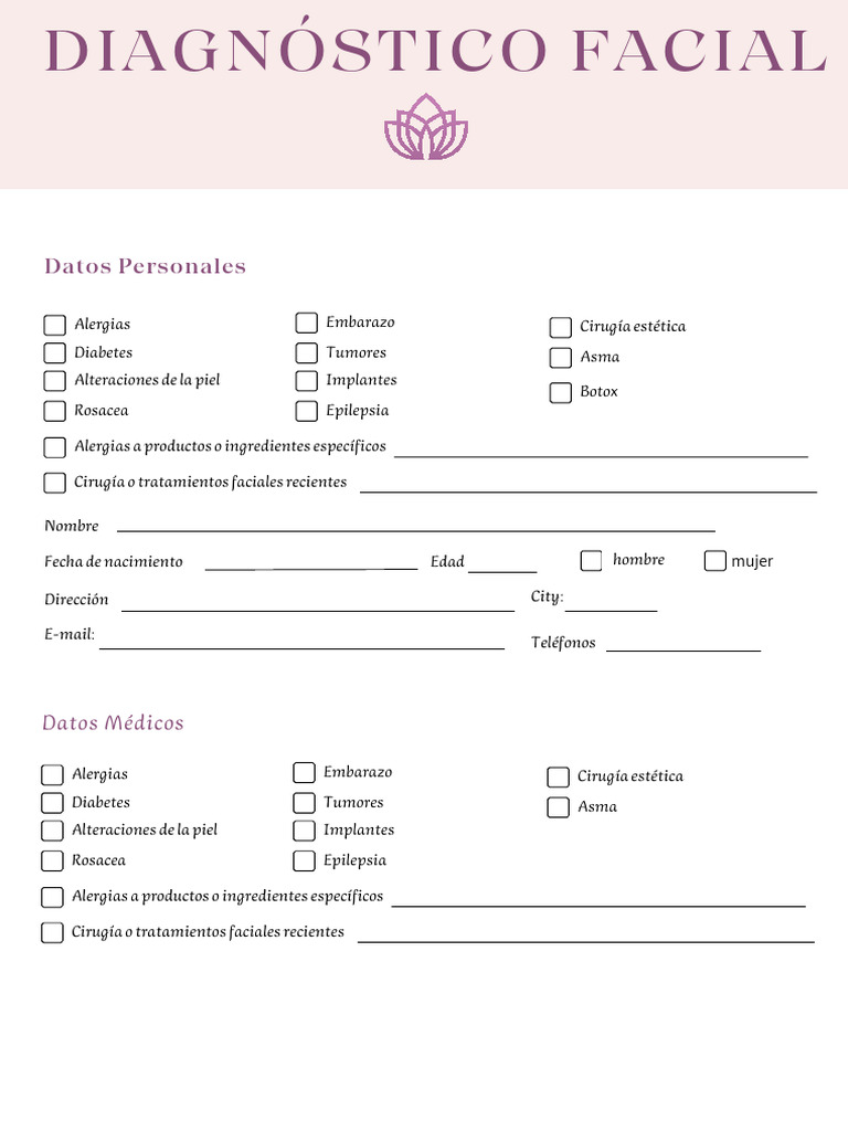 Fich Tec Facial | PDF