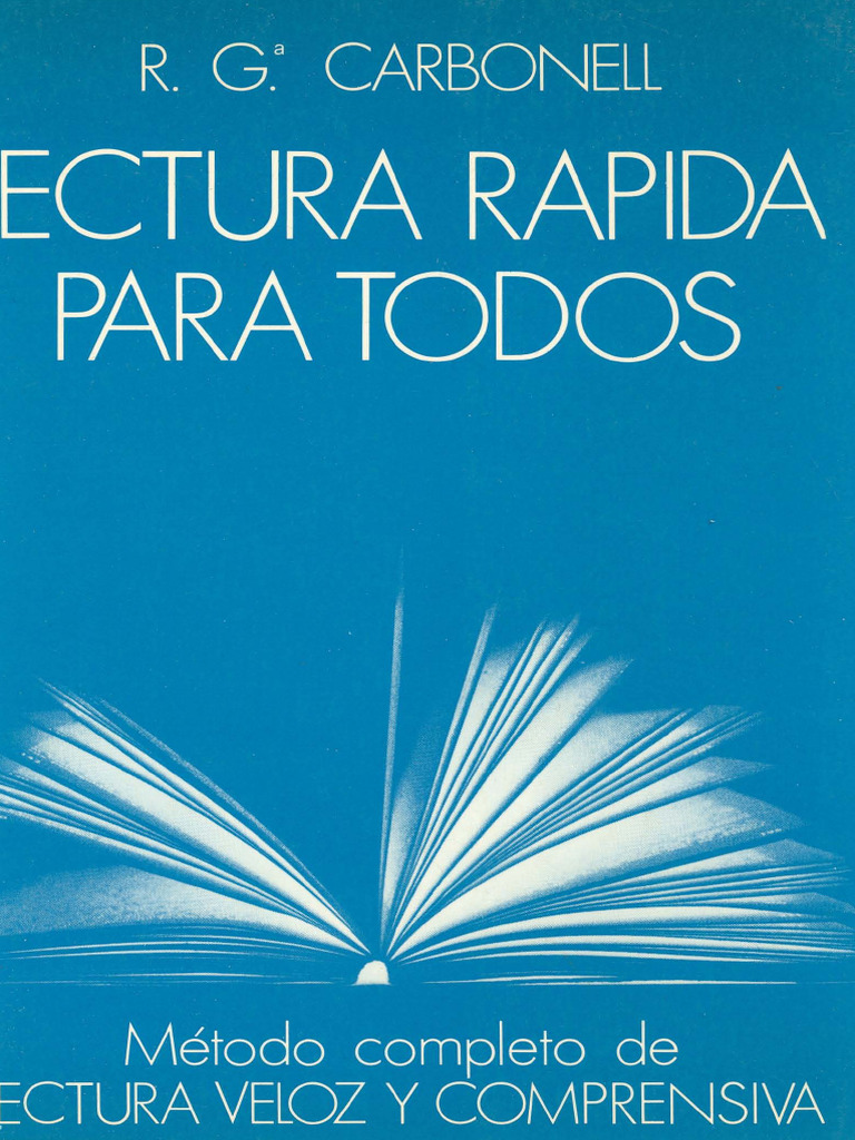 Lectura Rapida para Todos - Carbonell | PDF