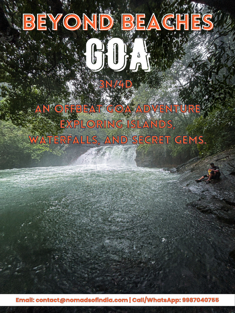 Goa-Beyond-Beaches-3N4D | PDF | Insurance